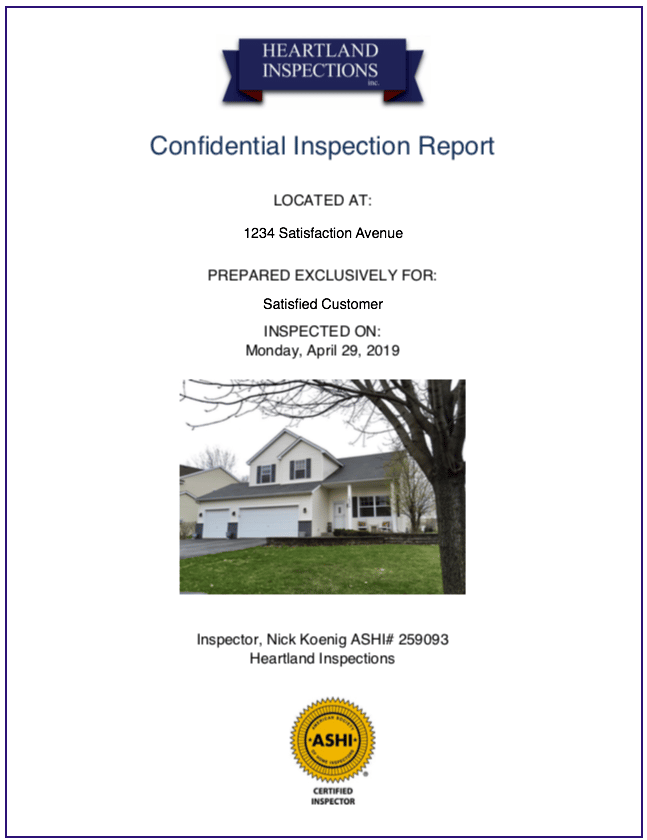 Home Inspector, Inspection | Minneapolis, Lakeville MN